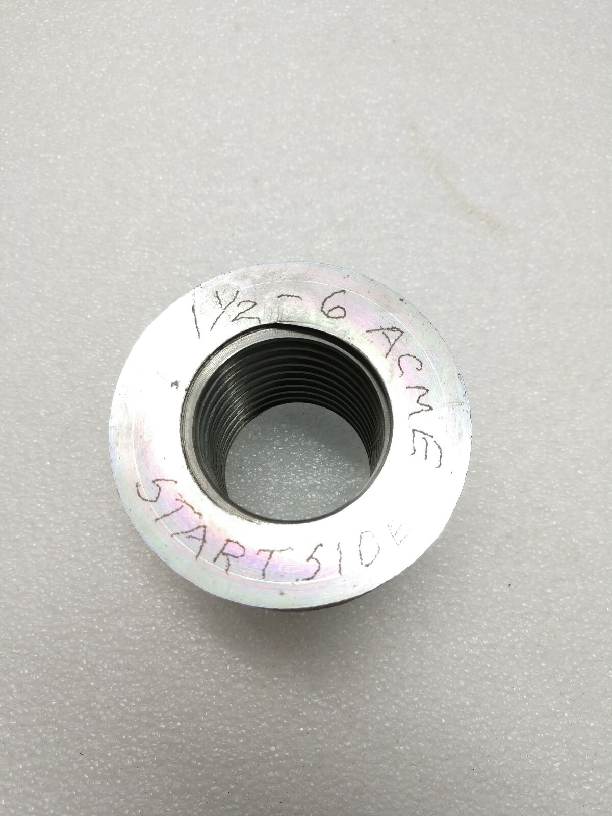 1-1/2-6 RH STUB ACME GO NO GO THREAD RING GAGE NUT COLLAR CHECKER | eBay