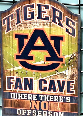 Auburn Tigers Wood Decor Sign - NCAA | eBay