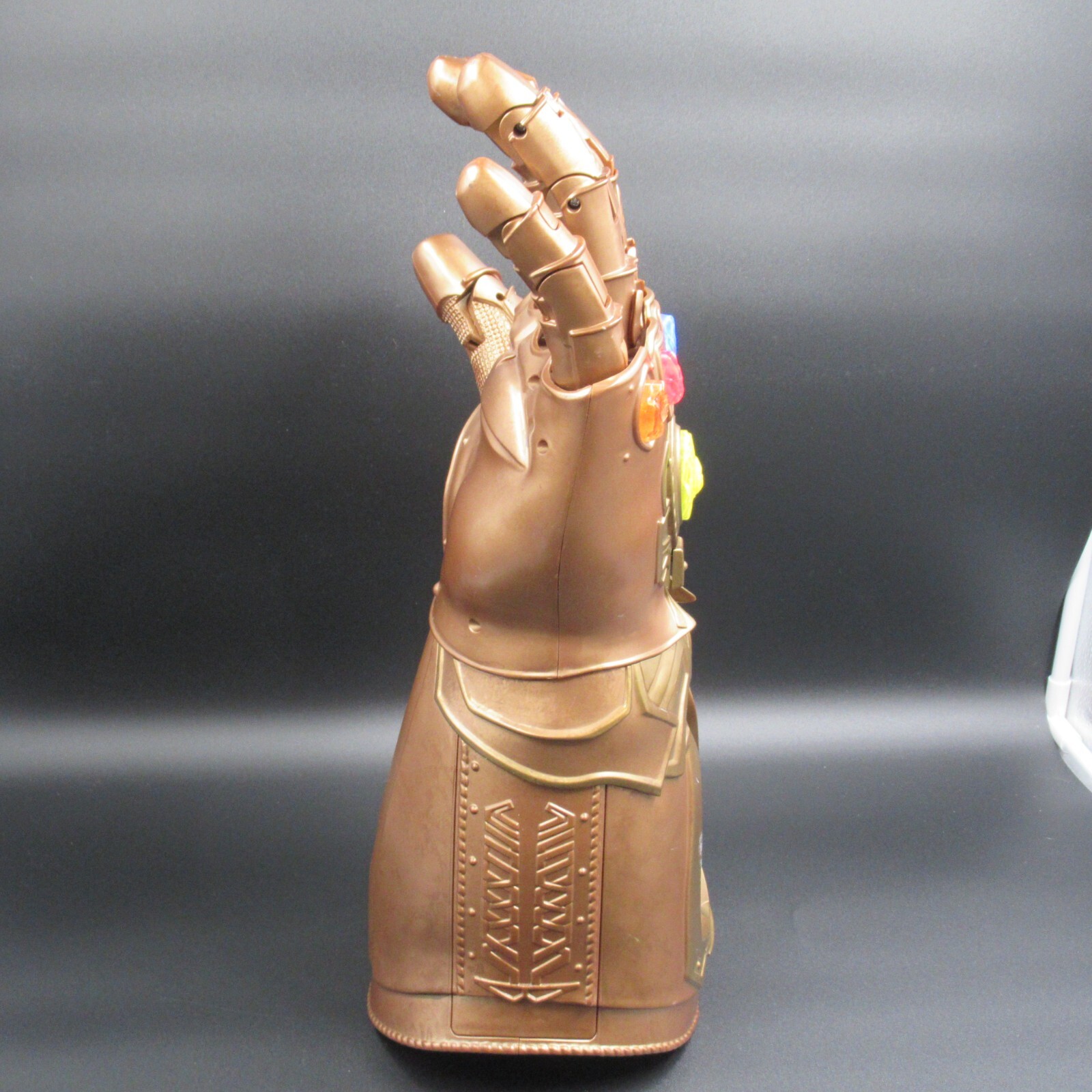 Avengers Thanos Infinity Gauntlet LED Glove Adult Size Moving Fingers ...