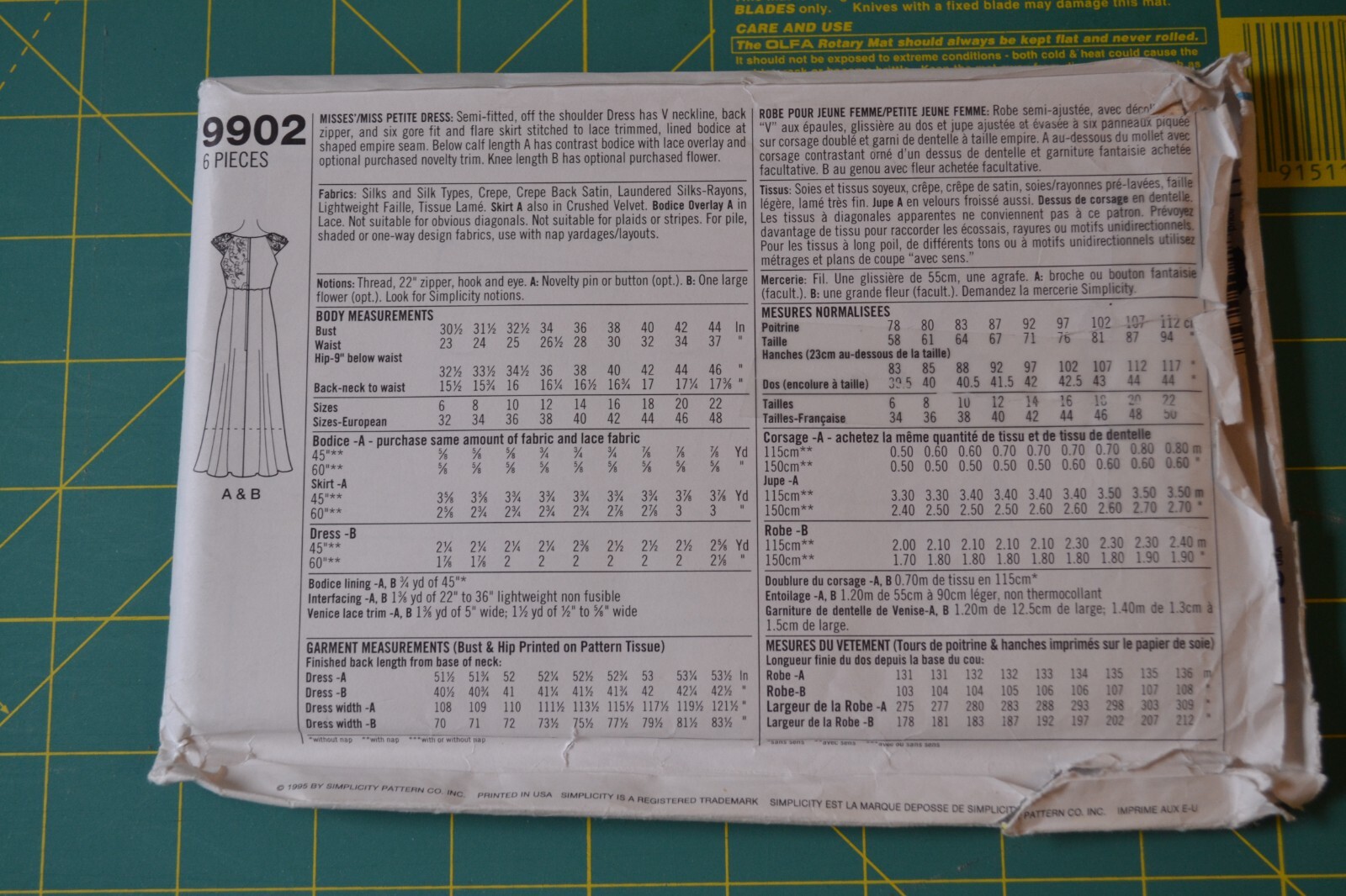 Simplicity 9902 sewing pattern, womens dress, size 18-22 | eBay