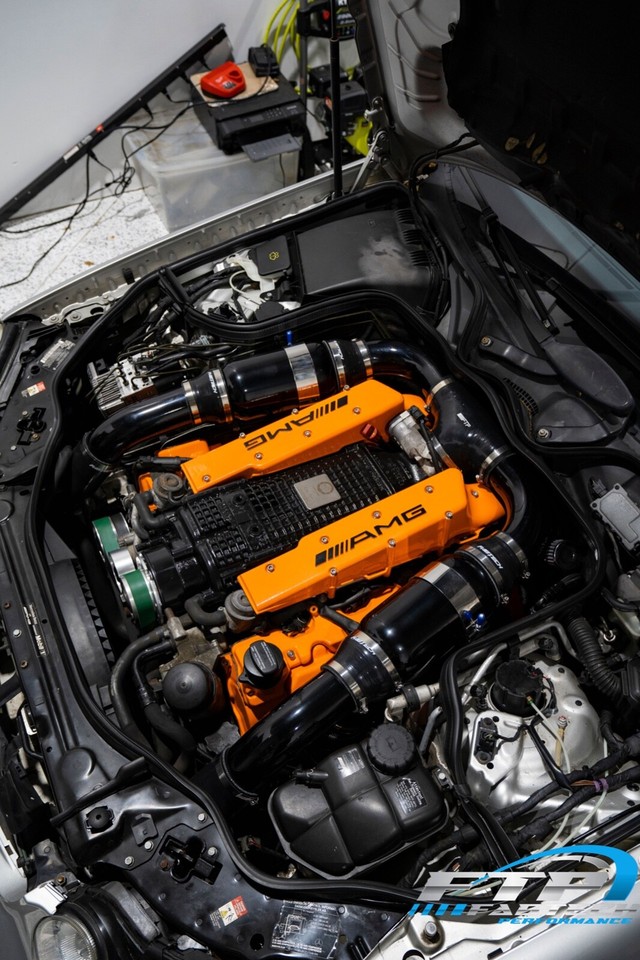 E55 AMG Performance Intake Mercedes Benz AMG M113K Supercharged CLS55 ...
