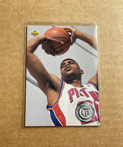 1993-94 NBA Upper Deck Allan Houston Top Prospects RC Rookie #493 🔥 ...