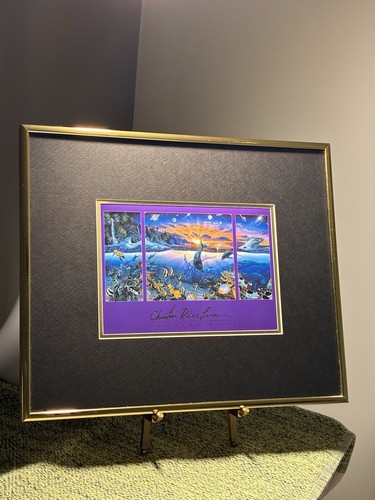 Christian Riese Lassen Framed Matted Print~Lahaina Maui Ready 2 Hang ...