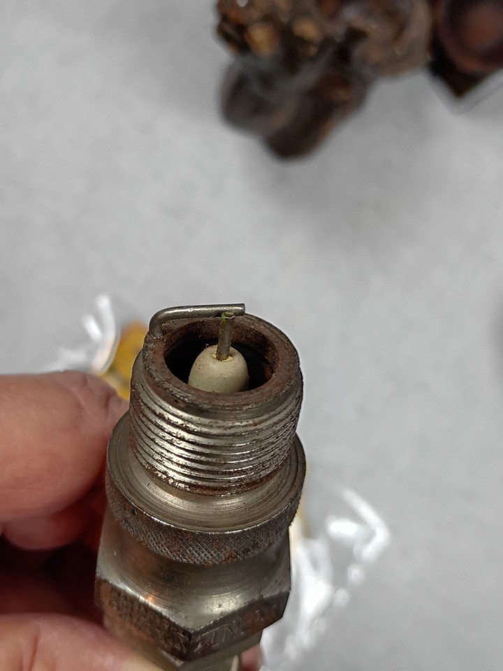 Vintage 7/8” Pipe Rentz Lighthouse, Visible Firing Spark Plug ...