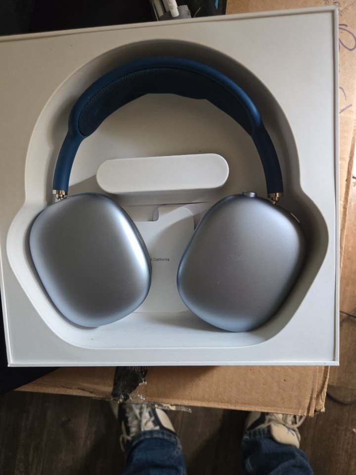 Used Good Condition Air Pod Max Blue Air Pod Max | eBay