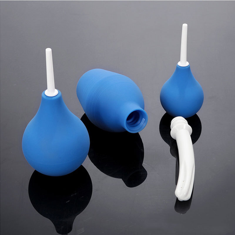 Male Anal Vaginal Bulb Douche Enema Rectal Colonic Irrigation Syringe ...