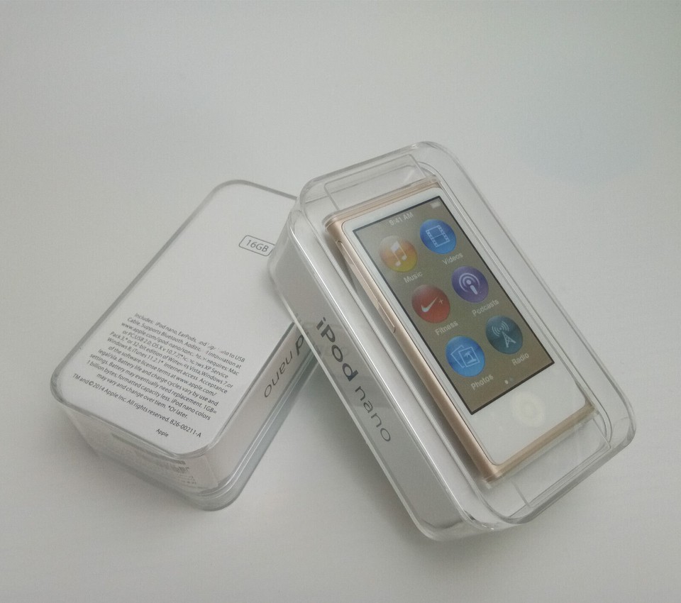 🍎New ipod Nano 7th 8th Generation 16GB（Sealed Retail Box) All colors ...
