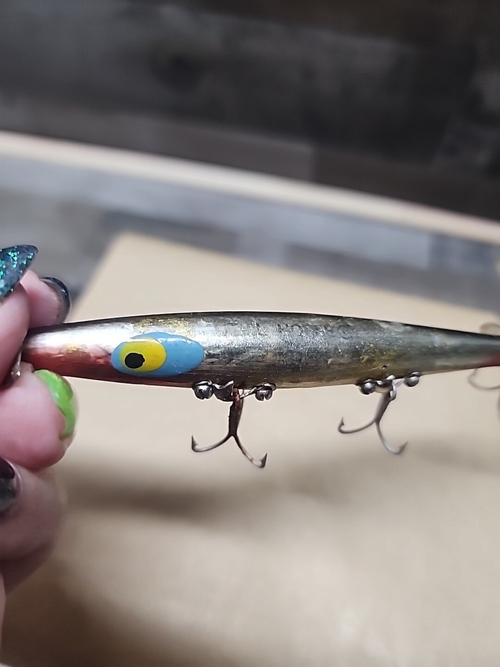 Smithwick Devil Horse Gold/Red Vintage Fishing Lure | eBay