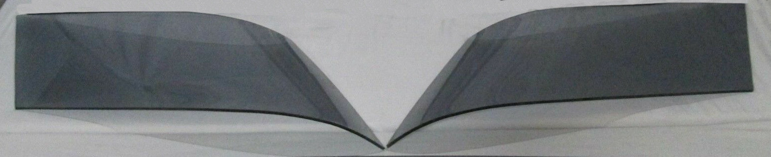 1955 1956 1957 Chevy Pontiac 4 Door Wagon Rear Curved Quarter Glass ...