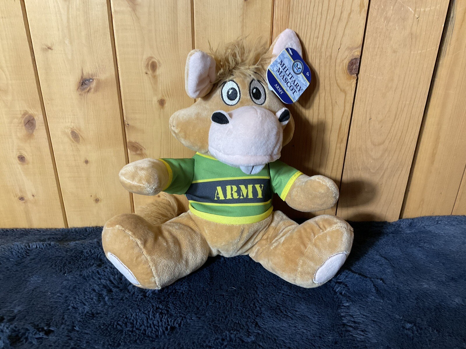 United States Veterans Military Mascot Army Jackson Mule Stuffed Plush ...