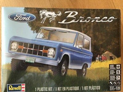 Revell US Monogram 1/25 Ford Bronco Plastic Model Kit 85-4320 14320 | eBay