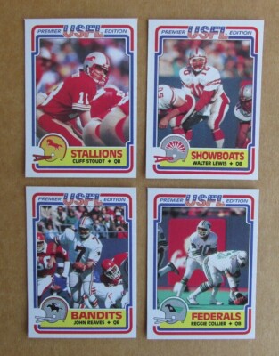 1984 TOPPS USFL FOOTBALL SINGLES COMPLETE YOUR SET PICK CHOOSE | eBay