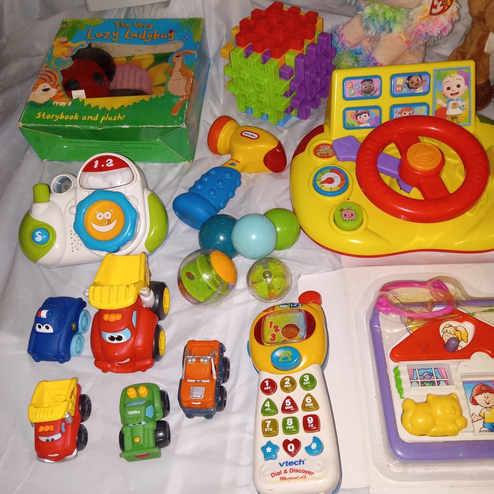 Lot of 35 Vtech Fisher-Price LeapFrog Developmental Baby Toddler ...