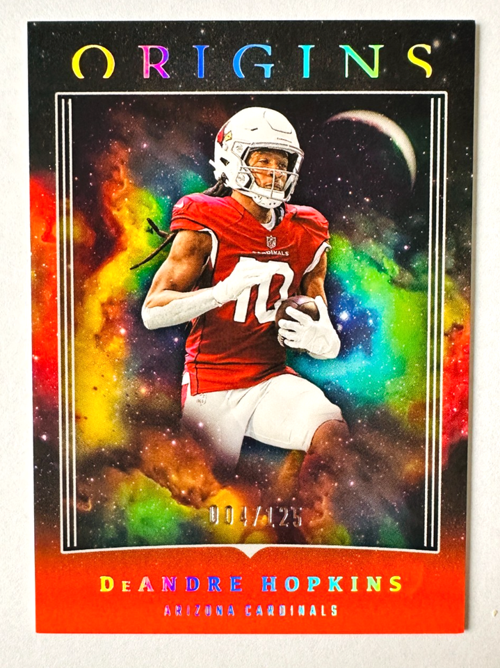 2023 Panini Origins DeAndre Hopkins ORANGE Parallel SP #/125 Cardinals ...