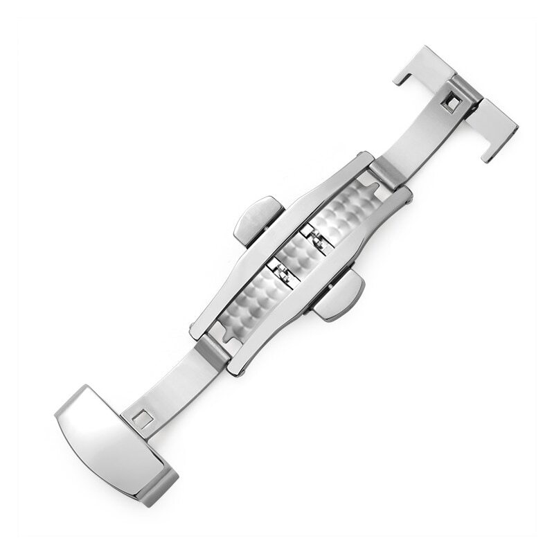 Butterfly Buckle Watch Band Clasp 24 10mm-20mm 22mm Stainless Steel ...