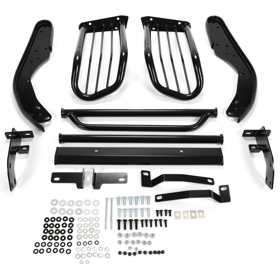 Power Coated Steel Bumper Grille Brush Guard Push Bar For Toyota ...
