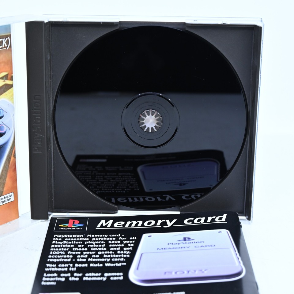 LIKE NEW! Kula World - Sony Playstation 1 / PS1 Game + Manual - PAL ...