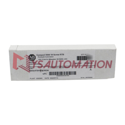 New Allen Bradley 5069-RTB18-SCREW Compact 5000 18 Screw RTB | eBay