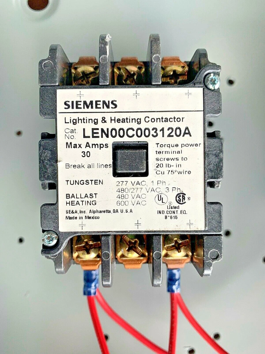 Siemens 12 Pole Lighting Contactor | Shelly Lighting