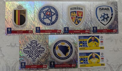 Topps UEFA Euro 2024 Stickers Complete Your Set YOU PICK Group E BEL ...