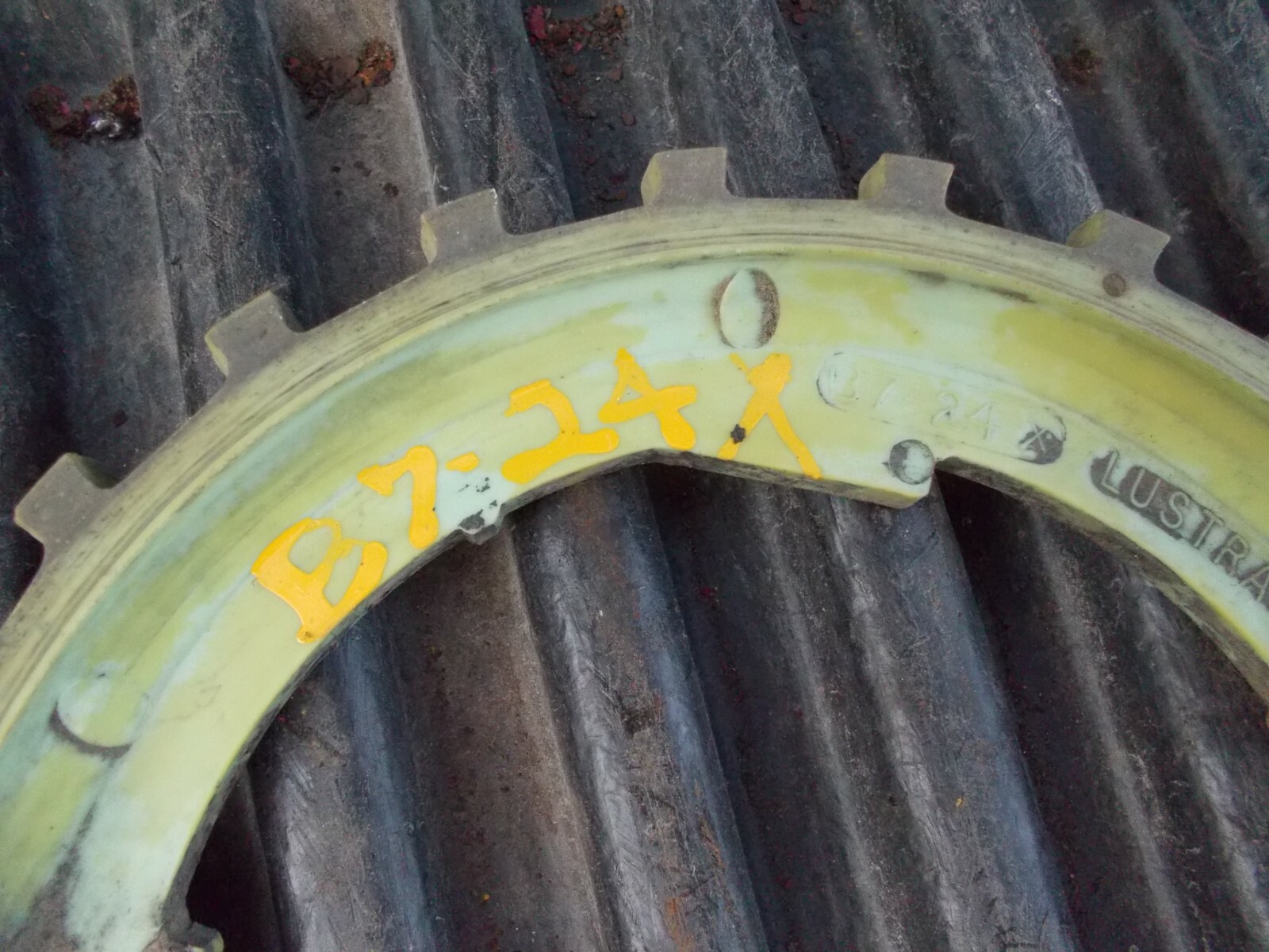 John Deere JD Planter Plastic Lustran seed plate B724X B7-24X | eBay