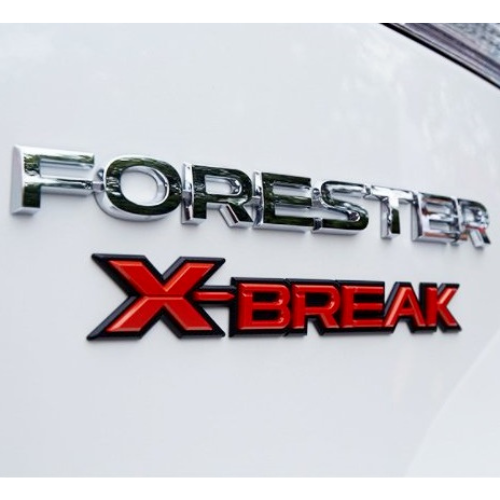 Subaru FORESTER SK Emblem Rear "FORESTER X-BREAK" Genuine OEM JDM NEW ...