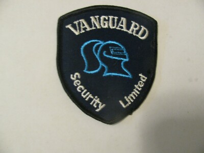 Vtg VANGUARD SECURITY KINGSTON JAMAICA 3" patch NOS NEW STOCK FREE ...