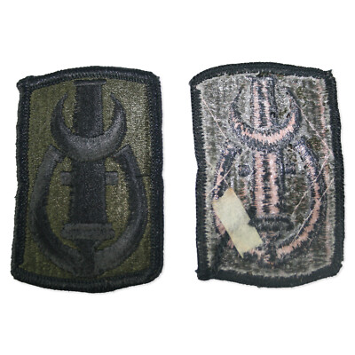 Lot of 3 US ARMY PATCH 151ST FIELD ARTILLERY BRIGADE Subdued OCP BDU ...