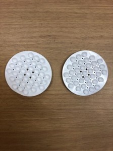 2 PACK RUBBER SOAP HOLDERS GRIP SUCTION PAD BATHROOM KITCHEN SHOWER ...