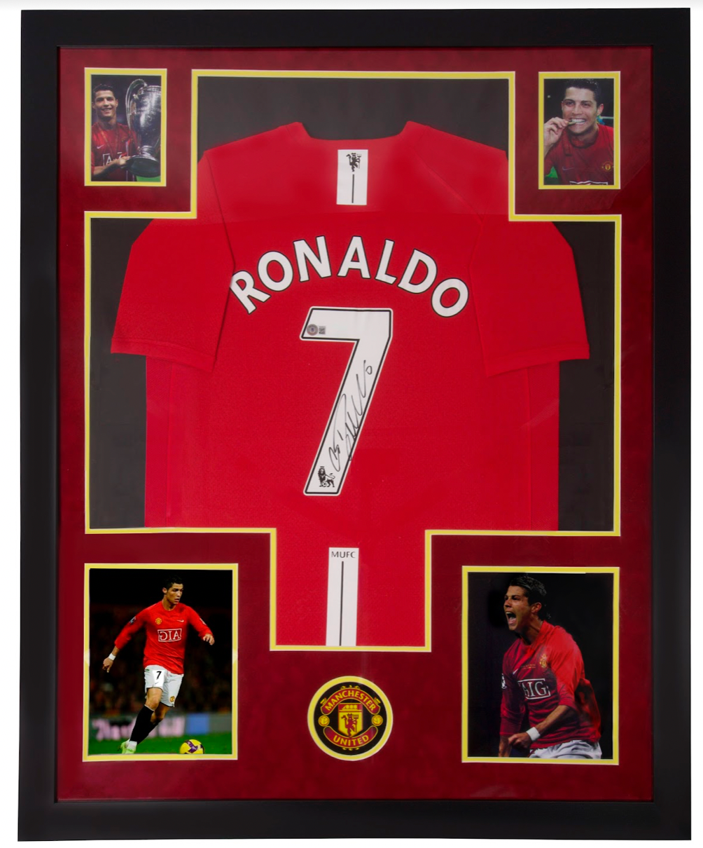 Cristiano Ronaldo Autographed Memorabilia | Signed Photo, Jersey ...