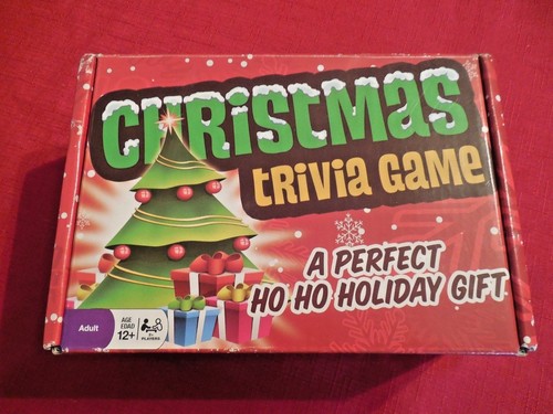 NEW! Christmas Trivia Game - Perfect Ho Ho Holiday Gift for 2+ Players ...