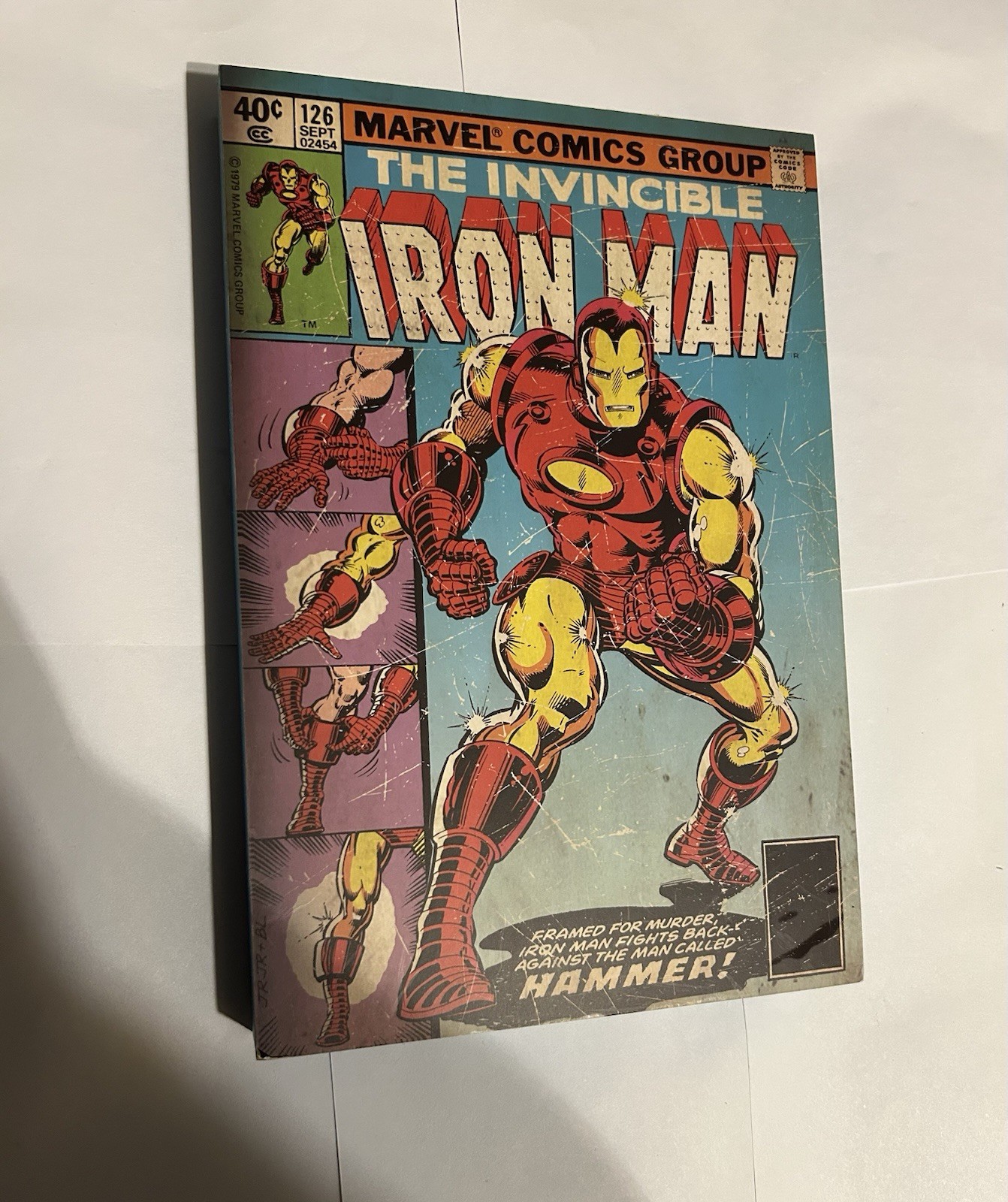 Marvel Wooden Wall Art | The Invincible IRON MAN | 13"x19" Poster ...