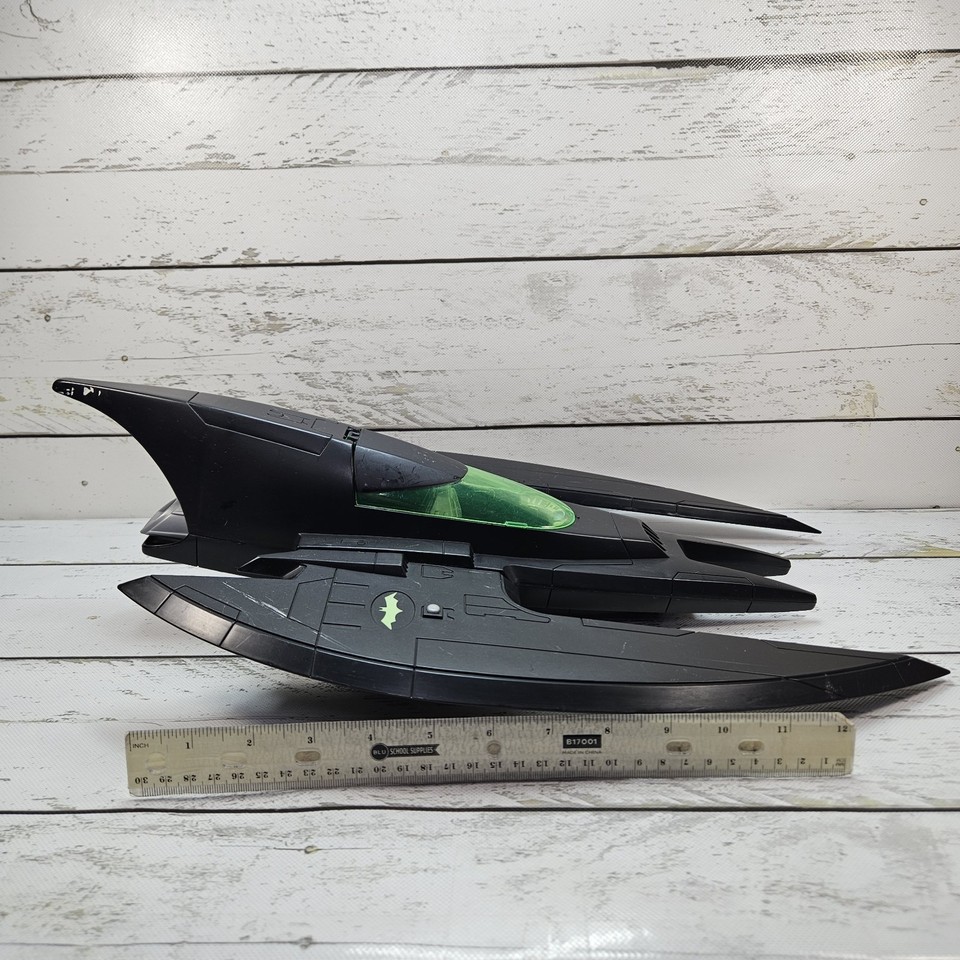 Hasbro DC Batman Animated Batplane 2001 Batwing Vehicle 5" Figure ...