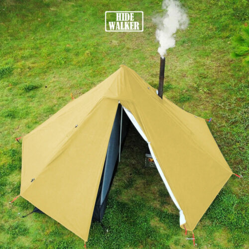 Lightweight Tent Fly with Chimney Hole Teepee Tent Camping Outdoor 1 ...