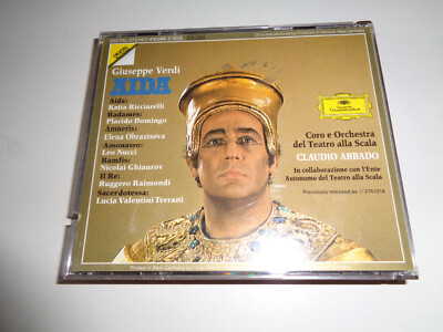 CD Claudio Abbado – Aida Giuseppe Verdi - Katia Ricciarelli · Placido ...