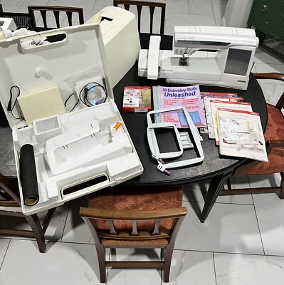Husqvarna Viking Designer SE Sewing Embroidery Machine W/accessories | eBay