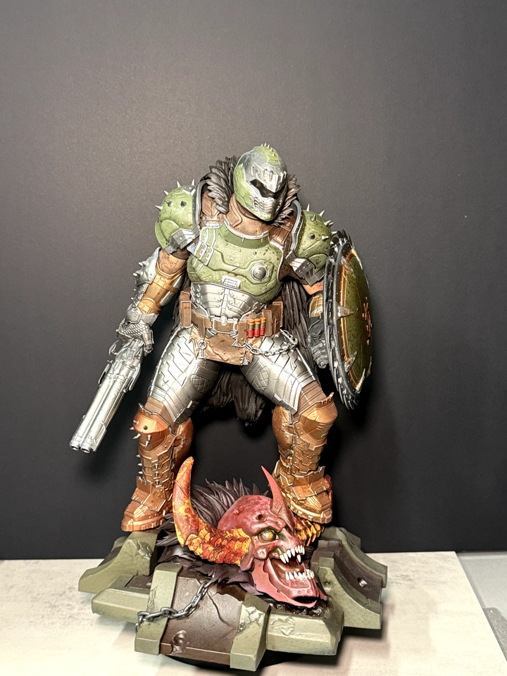 Doomguy - Doom The Dark Ages - Model Kit Painted/Unpainted 3d Print GK ...