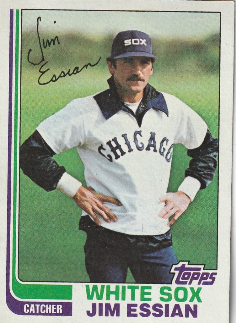 FREE SHIPPING-MINT-1982 Topps #269 Jim Essian Chicago White Sox +BONUS ...