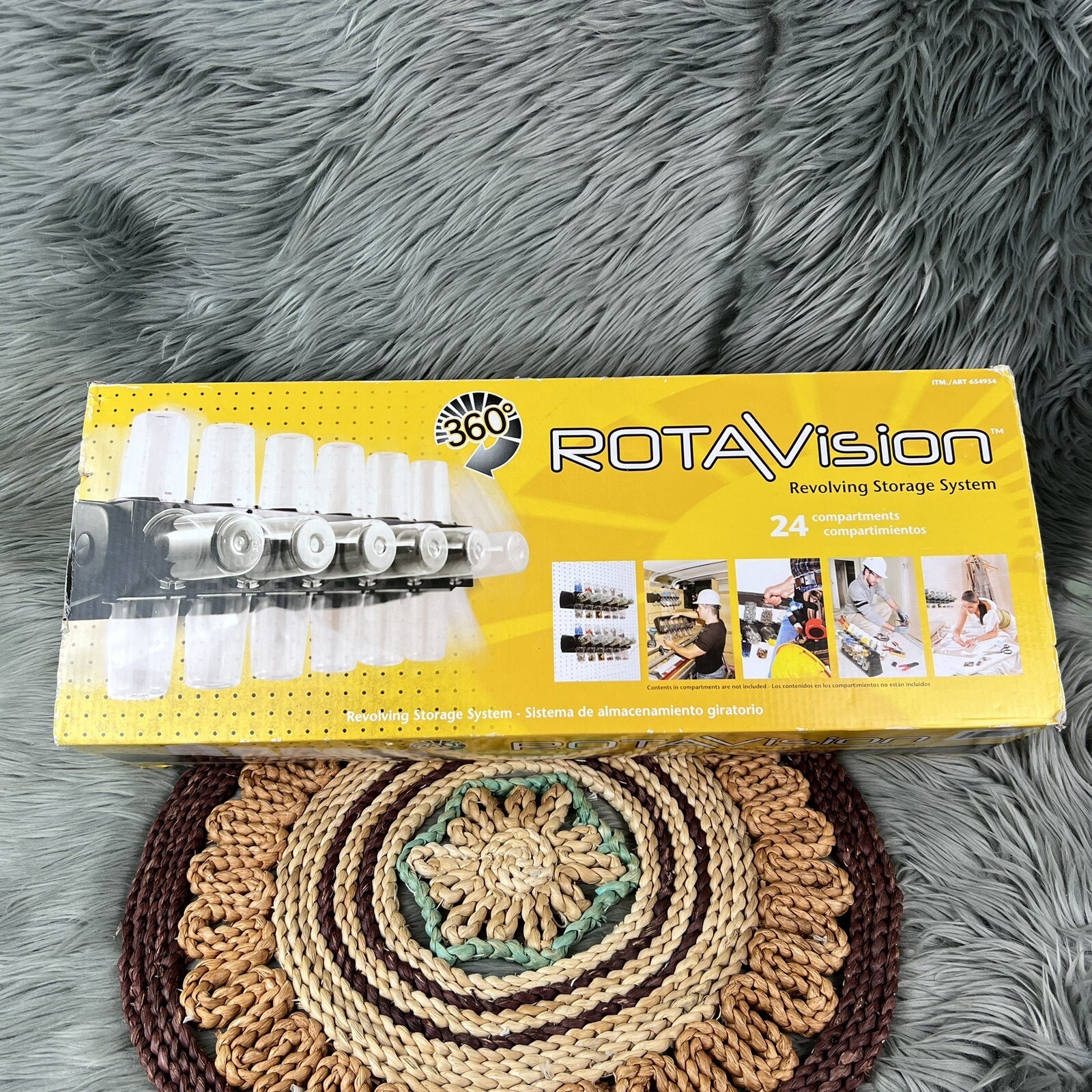 Rotavision Rotating Storage & Organization Device for sale online | eBay