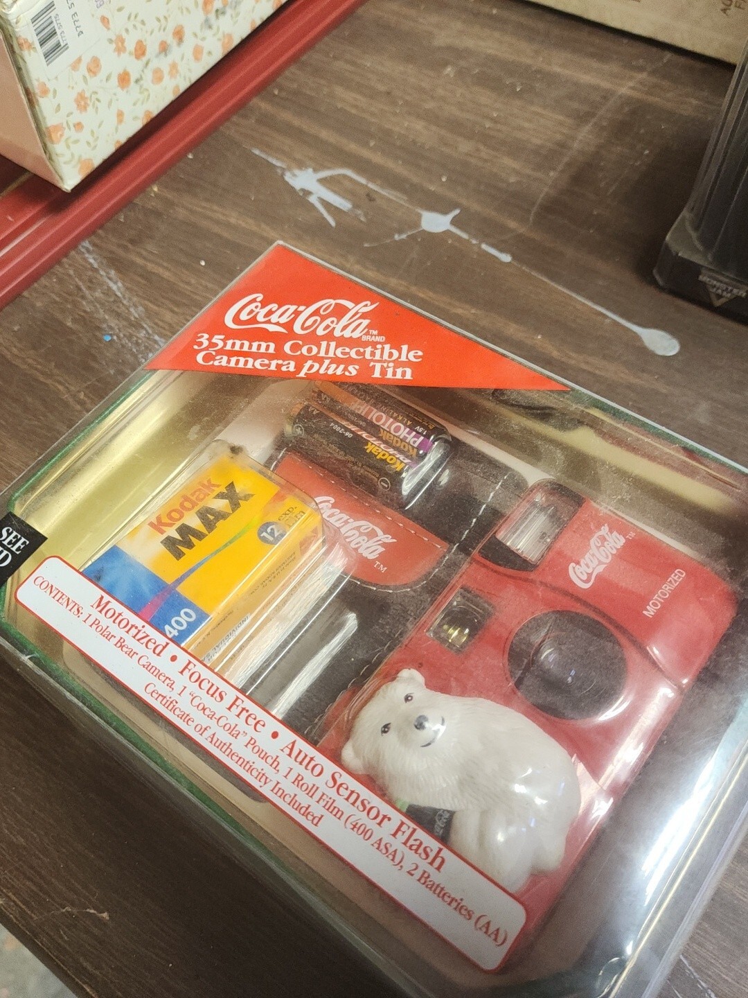 Coca-Cola 35mm Collectible Camera and Tin | eBay