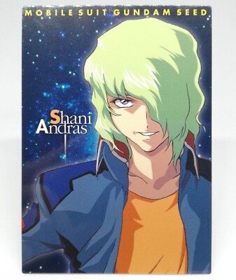 047 Shani Andras Mobile Suit GUNDAM SEED Card dass Masters JAPAN Anime ...