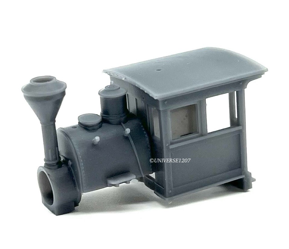 HOn30/HOe/HOn2-1/2 Toma 0-4-0 H.K. Porter Steam Locomotive Kit Fluted ...