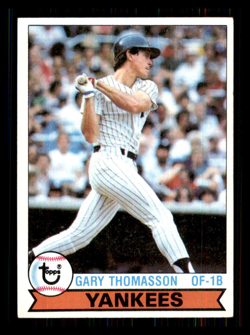 1979 Baseball Topps Gary Thomasson New York Yankees #387 | eBay