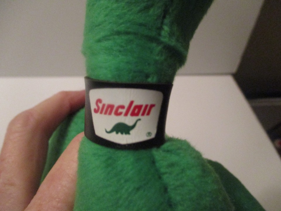 Sinclair Dinosaur Plush Toy Oil Gas Station Promo Advertisement 13 ...