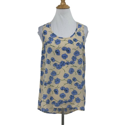 Halogen Poppy Tank Top Womens XS Extra Small High Low Scoop Neck ...