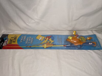 Simpsons 2004 Bart & Blinky Spincast Combo Fishing Pole Rod 2'6" New ...