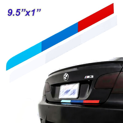 M-Color Racing Sport Vinyl Decal Stripe Sticker for BMW 3 Series 320i ...