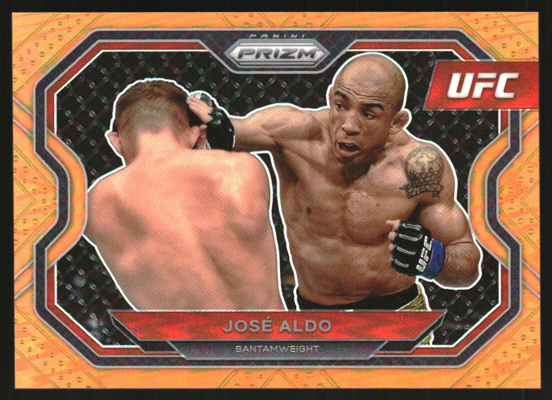 2021 Panini Prizm UFC - Orange Prizm #111 Jose Aldo /99 for sale online ...