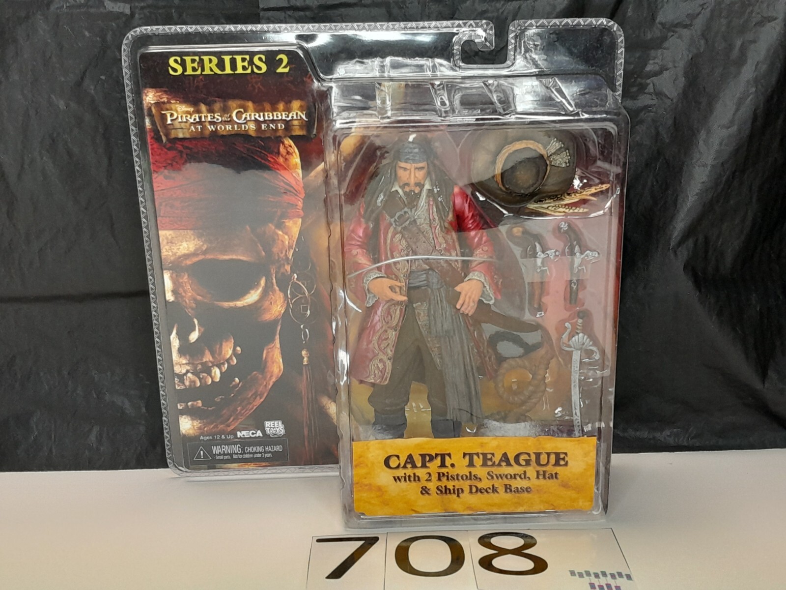 NECA Reel Toys Pirates Of The Caribbean At World's End Capt. Teague ...
