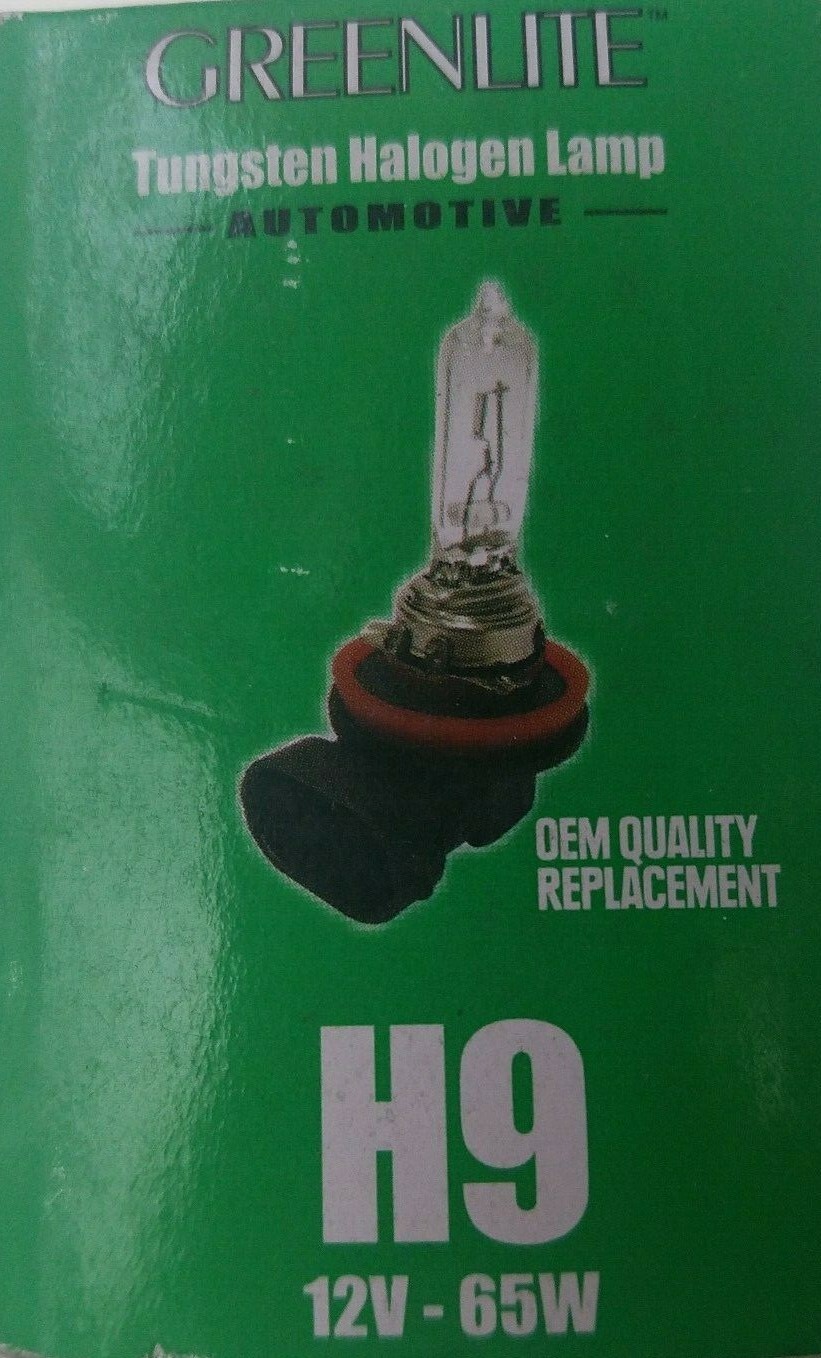 Greenlite Tungsten Halogen Lamp H9 65W | eBay
